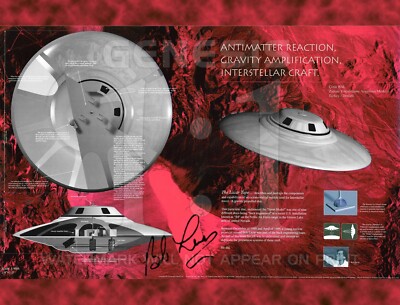 AREA 51 UFO HANGAR S4 BOB LAZAR SIGNED SIGNATURE 8.5X11 PHOTO POSTER REPRINT | eBay
