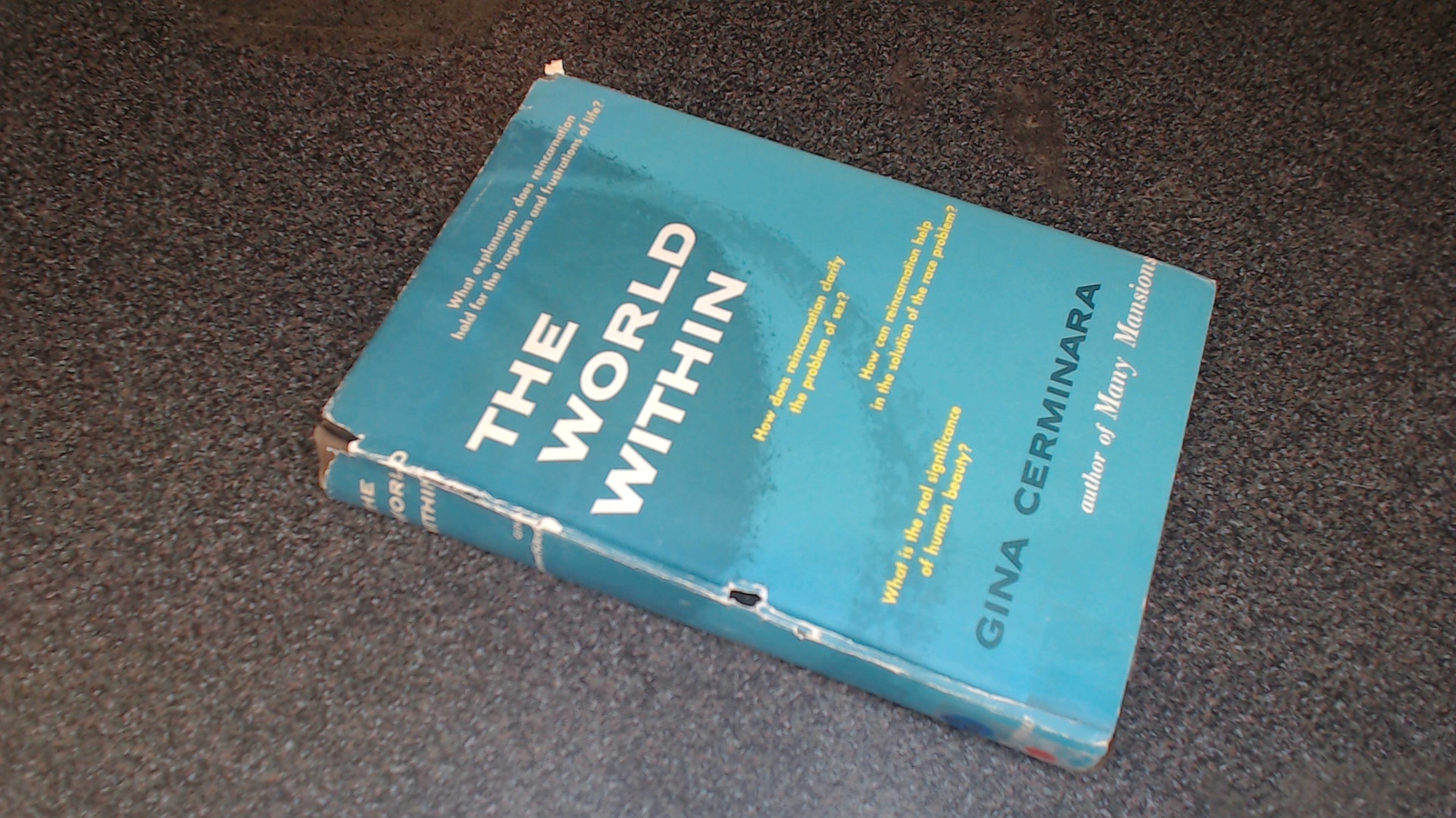 The World Within, Gina Cerminara, William Morrow and Co., 1969, H | eBay