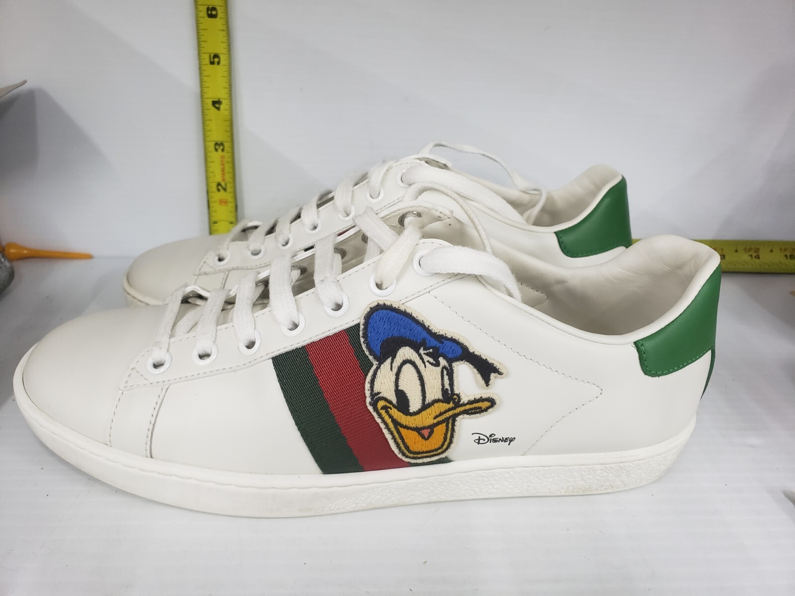 Gucci Ace Disney Donald Duck Supreme Sneakers Extra I… - Gem