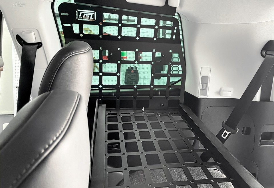 for Toyota Land Cruiser LC200 2007-2021 Storage Molle Panel Rear Trunk ...