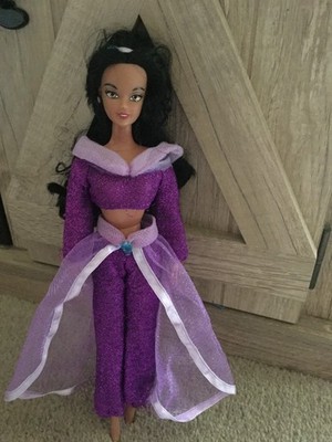 Barbie Doll Clone Aladdin Princess Jasmine Doll in Original Clothes ...