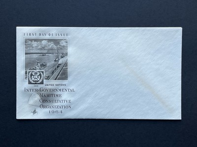 GandG Stamps UN United Nations IMCO 1964 FDC Art Craft II Cachet Only ...