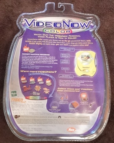 Video Now Color SpongeBob Squarepants Edition Target Exclusive 2004 NEW ...