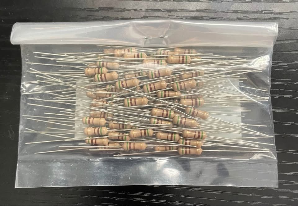 510 ohm 1/2W carbon film resistor (100 PCs). | eBay