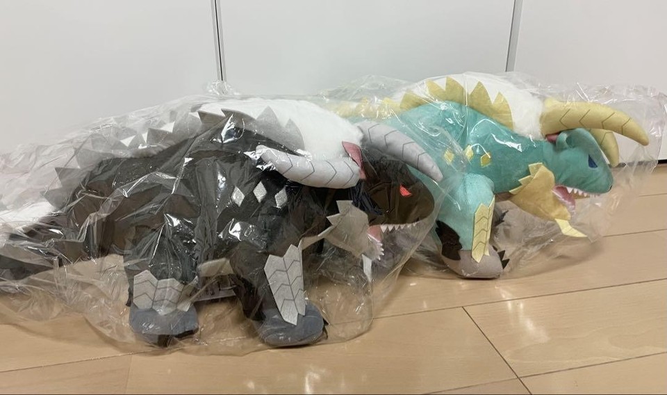 Monster Hunter Zin Ogre Plush Big Toy Deformed Used Reward Game ...