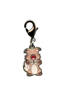 Rockruff 744 Key Chain CHARM National Pokedex Pokemon Center Japan ...
