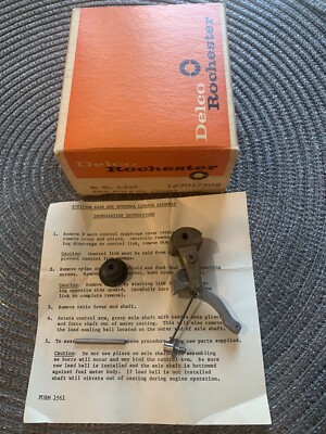 1957-1965 Corvette Fuel Injection Internal Linkage Assembly 7017306 NOS ...