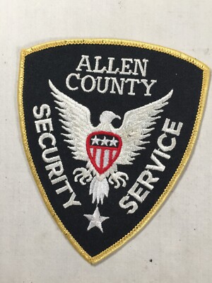 Allen County Indiana Security Service Badge b BSA Patch | eBay