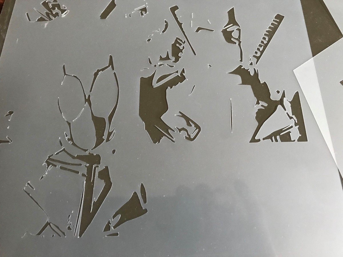 Stencil Di Deadpool Deadpool Stencils Etsy Nederland