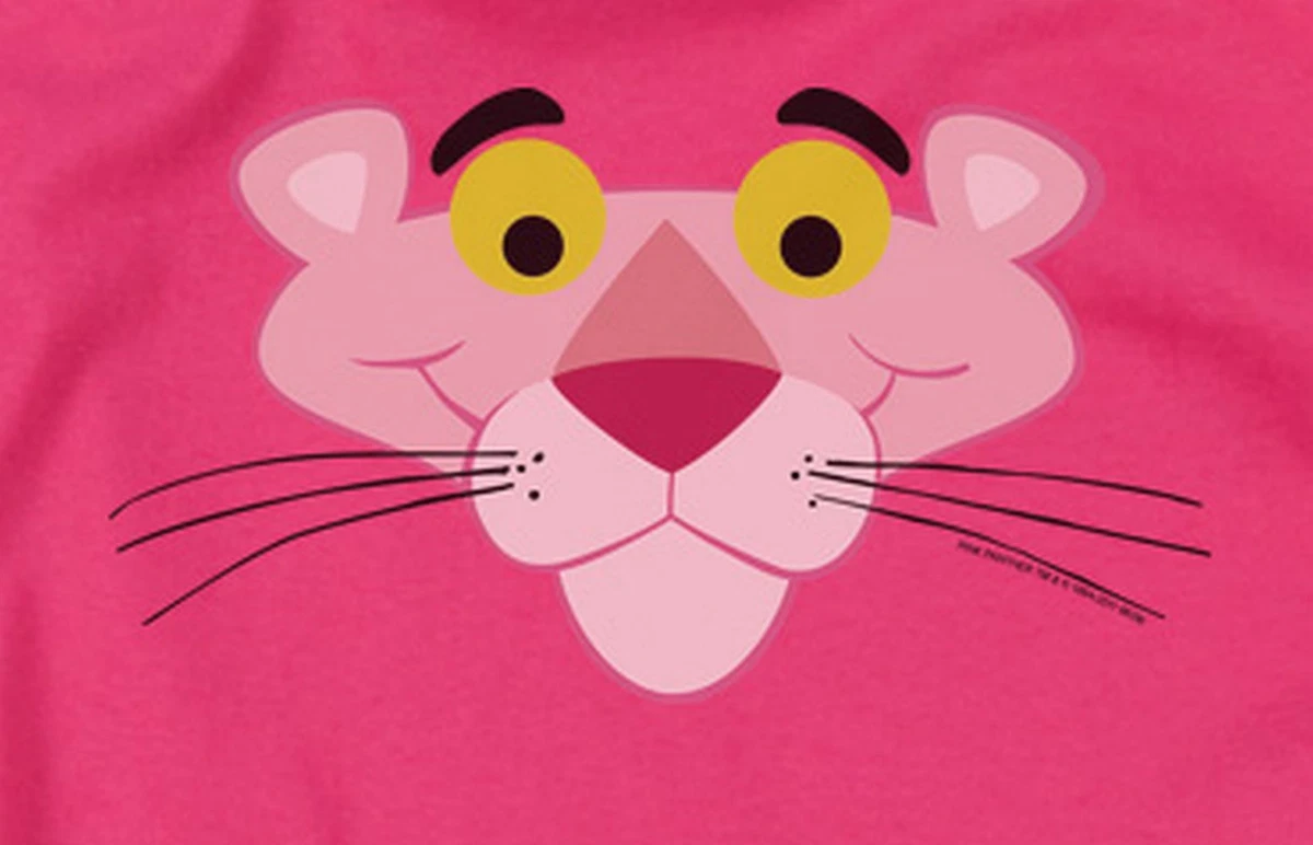 Pink Panther Cartoon Face