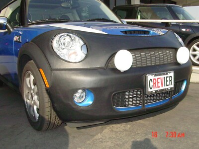 Colgan Front End Mask Bra 2pc. Fits 2007-2010 MINI Cooper S & Clubman W ...