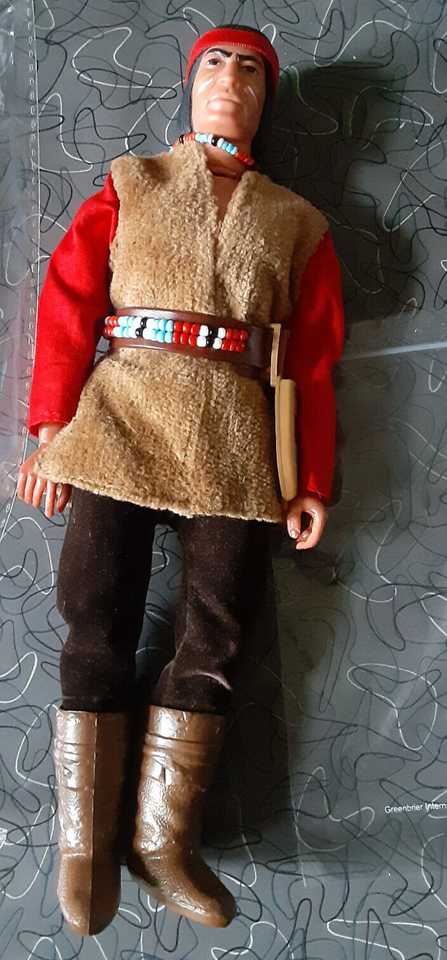 Lone Ranger Red Sleeves figure complete MINTY in bag w/ repro box ...