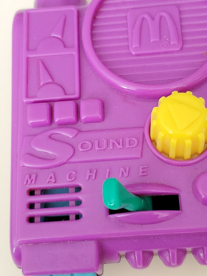 Vintage - 1993 McDonald's Makin Movies Sound Effects Machine Toy | eBay