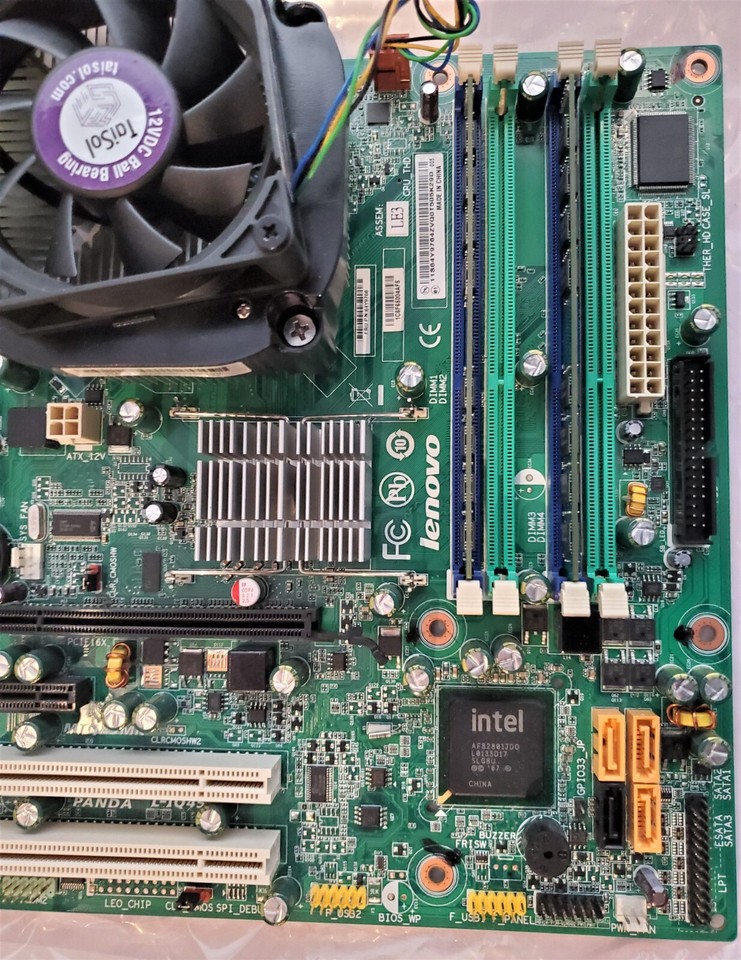 Lenovo Panda L-IQ45 Motherboard, Q8400 2.66Ghz, 8GB PC3-8500 - MTQ45MK ...