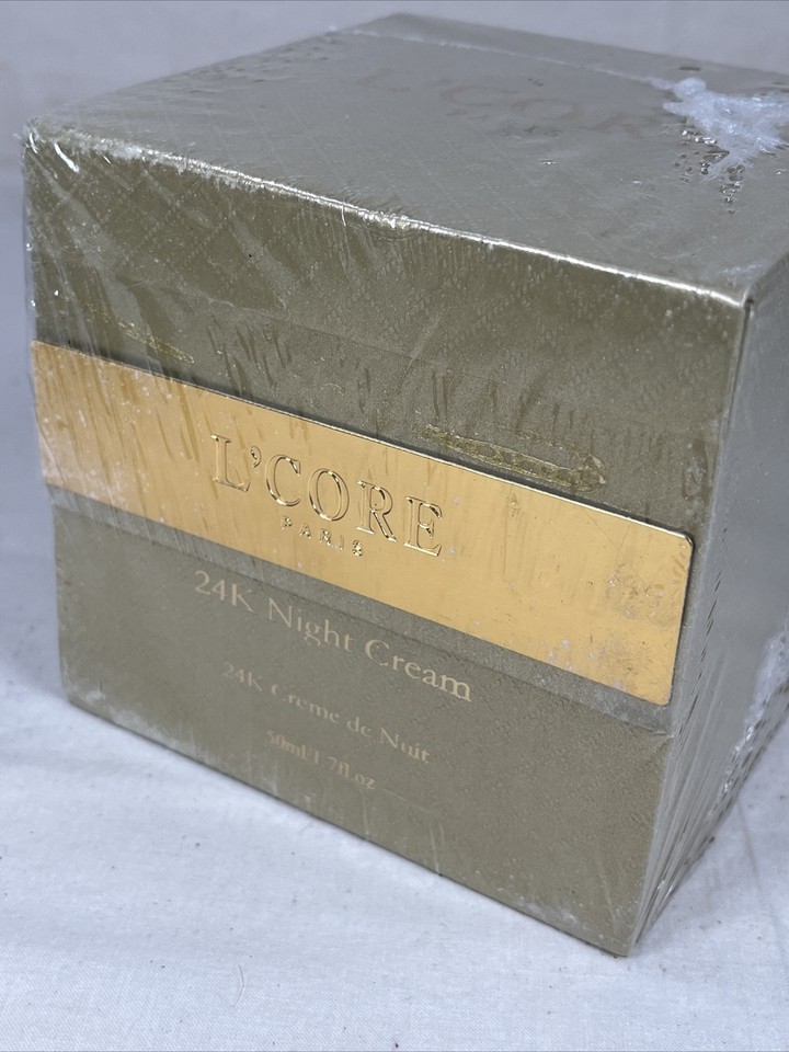 L'Core Paris 24K Night Cream 50ml/1.7 fl oz Pharma Grade Made in USA ...