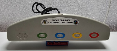 SNES Super Multitap Super Famicom Mehrspieler Adapter für Super ...