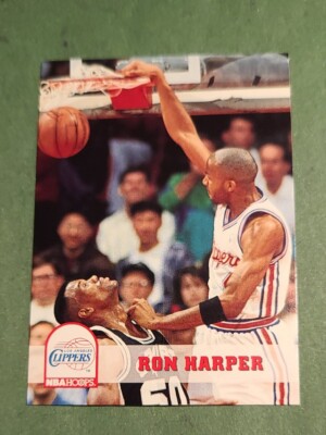 Ron Harper Los Angeles Clippers 1993-94 Hoops #94 | eBay