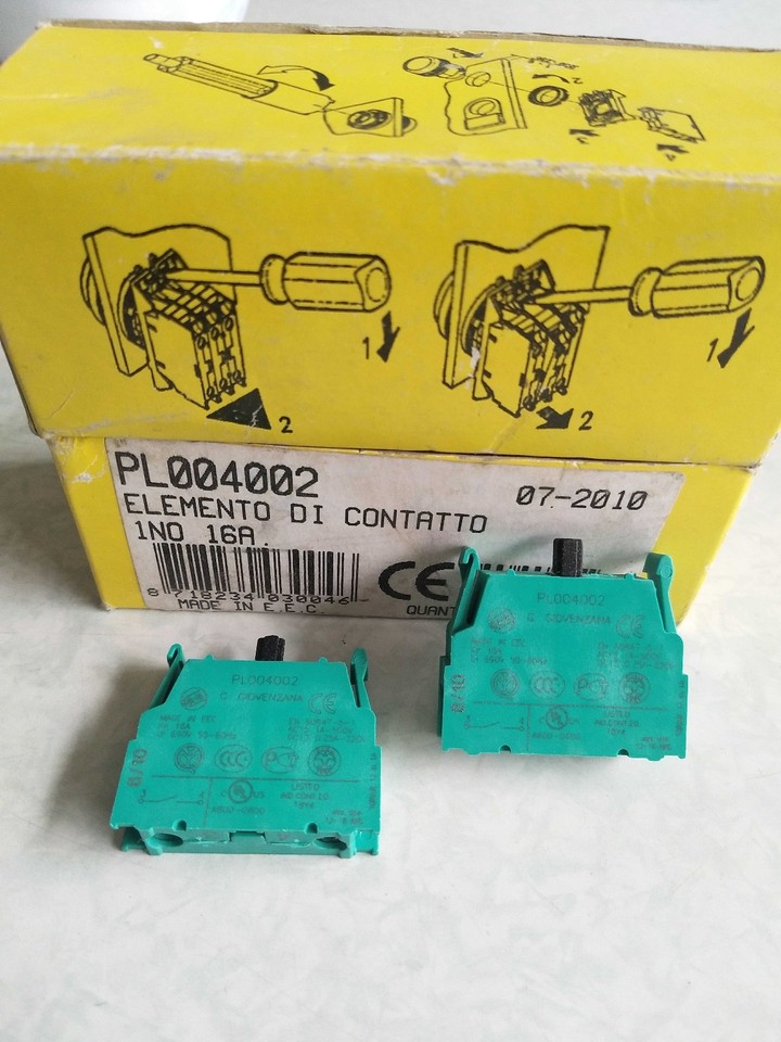 GIOVENZANA PL004002 GG Element Switch Contactor x 1pc | eBay