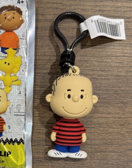 PEANUTS SERIES 1 FIGURAL BAG CLIP LINUS BY MONOGRAM - NEW Open Bag | eBay