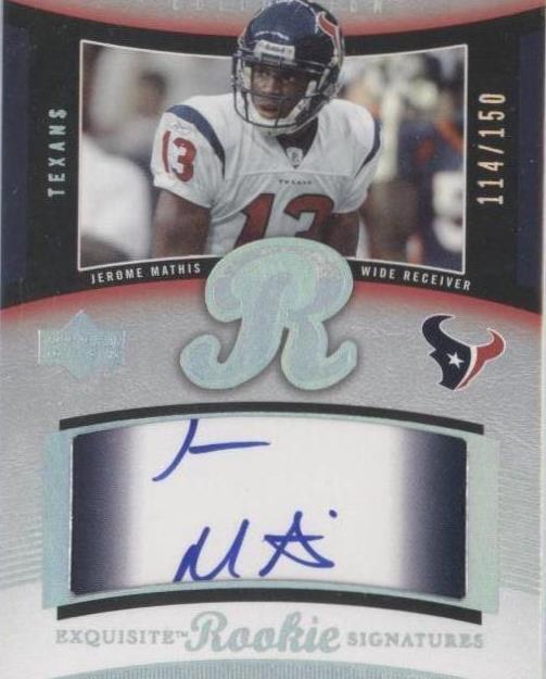 2005 Upper Deck Exquisite Collection - Exquisite Rookie Signatures ...