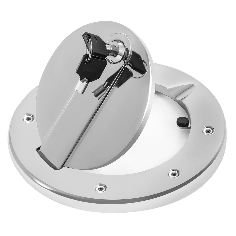2003-2010 Hummer H3 H3T Locking Fuel Door Gas Tank Cap | Aluminum ...