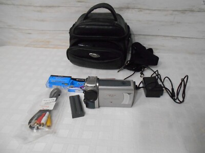 SHARP VL-NZ50 MiniDV Digital Viewcam Camcorder Case Battery FOR PARTS ...