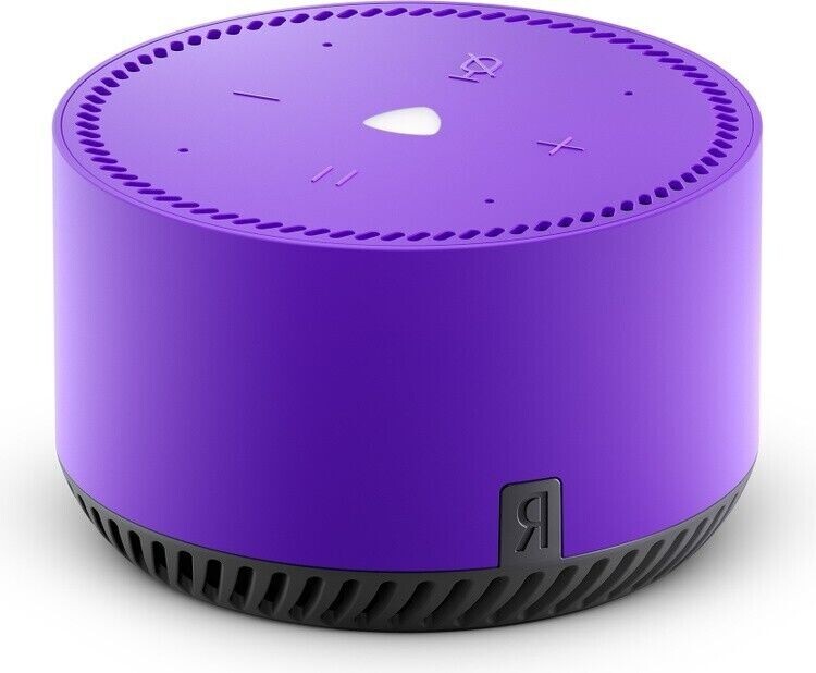 Alisa Yandex Station Light Alise Smart Speaker Purple Bluetooth WiFi ...