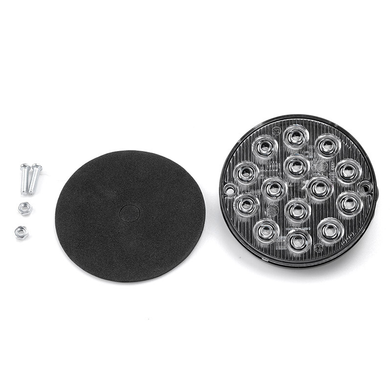 3"inch Round Red 14 LED Truck Trailer Stop Turn Tail Brake Light ...