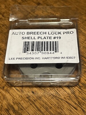 Lee Precision- Auto Breech Lock Pro Shell Plate- #19- #90944- New !! | eBay