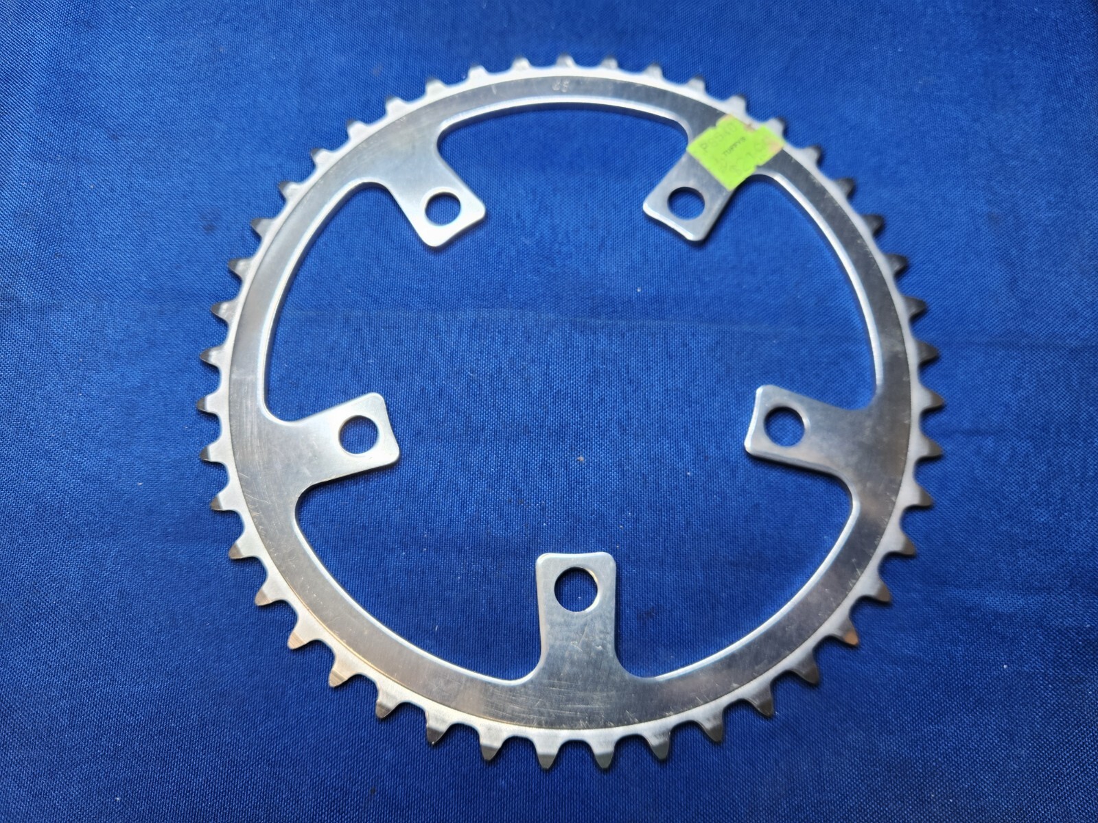 NOS Vintage 45t 65mm Chainring Silver Alloy 5 Bolt