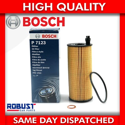 OIL FILTER BOSCH P7123 FOR BMW 320D 325D 330D 335D 418D 420D 425D 430D ...