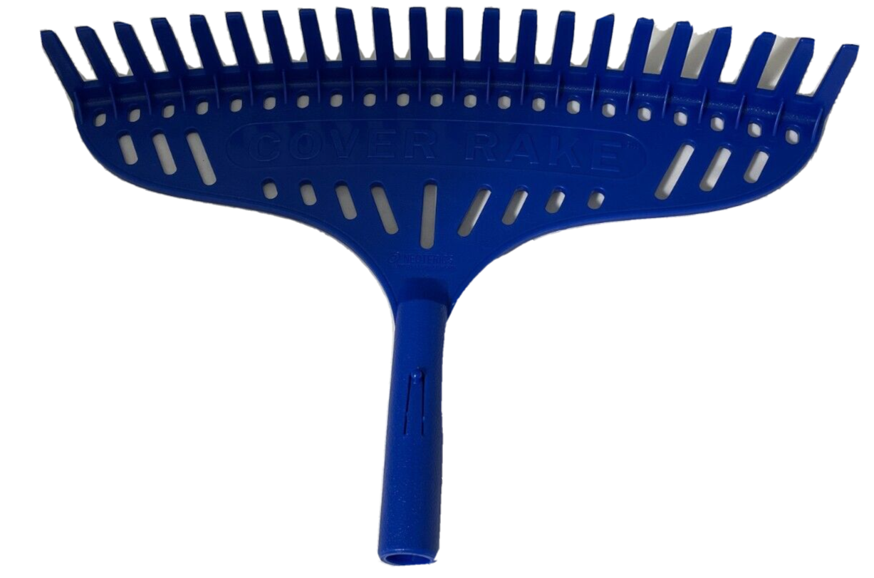 Above Ground & Inground Pool Cover Rake - Ideal for Leaves and Debris ...