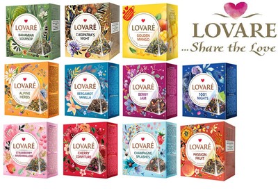 LOVARE Variety Tea in pyramids Made in UKRAINE Feel The Love | eBay
