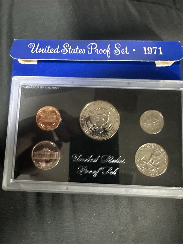 1971 Clad Proof Set U.S. Mint Original Government Packaging OGP | eBay