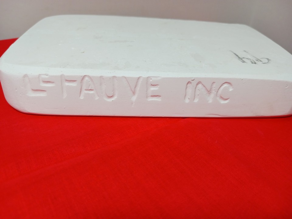 LEFAUVE CERAMIC FLAT MOLD - CASTS 2 SANTA CHRISTMAS ORNAMENTS AT ONE ...