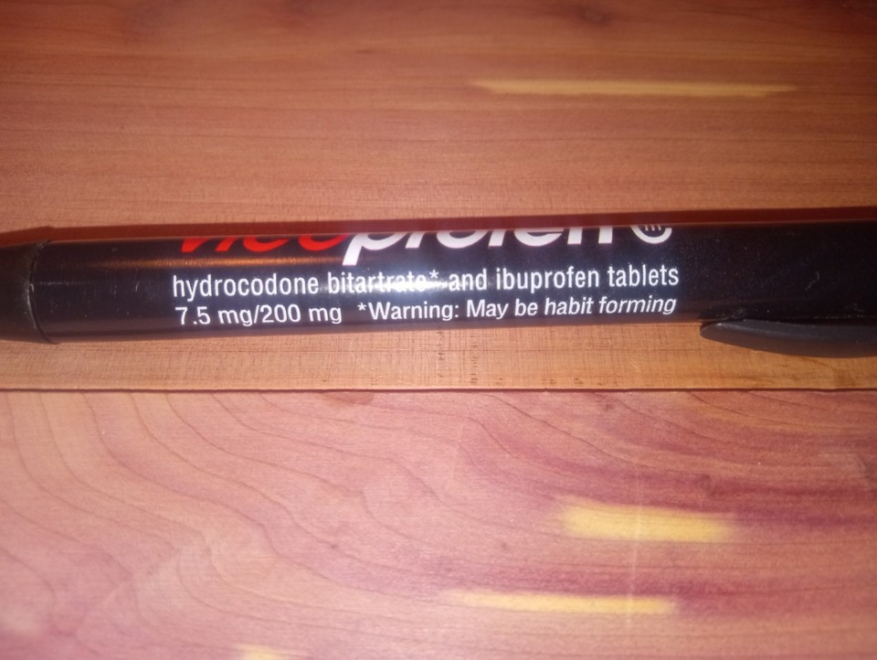 VINTAGE KNOLL PHARMACETICALS VICOPROFEN PEN HYDROCODONE BITRATE 7.5 MG ...