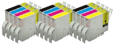 12 Cartucce per Epson Stylus DX3800 DX3850 DX4200 DX4250 DX4850 M. Chip ...