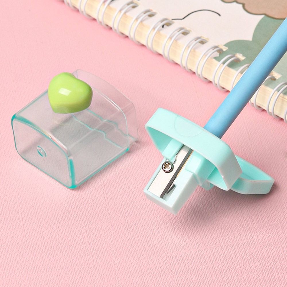 Single/Double Hole Pencil Sharpener Plastic Pencil Blade Pencil Cutter ...
