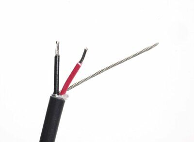 Belden 8451-100-BLACK Paired Audio, Control, and Instrument Cable, 22 ...