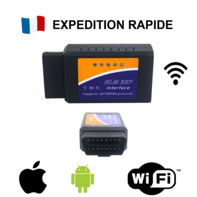 ELM 327 WIFI module ODB 2 / Interface diagnostique PC android Iphone | eBay