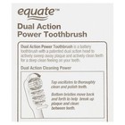 Equate soft dual action power toothbrush for deep cleaning, 1 count ...