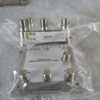 2 Pack Extreme Broadband BDS106VF 6-Way Digital Splitter - Vertical ...