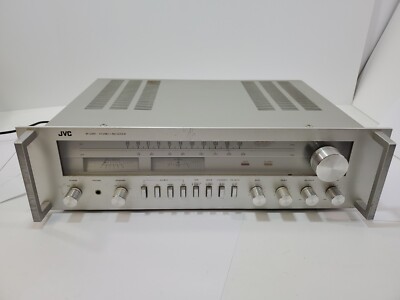 JVC Model JR-S81H Vintage 1977 Stereo Receiver Big Face Silver Tested N ...