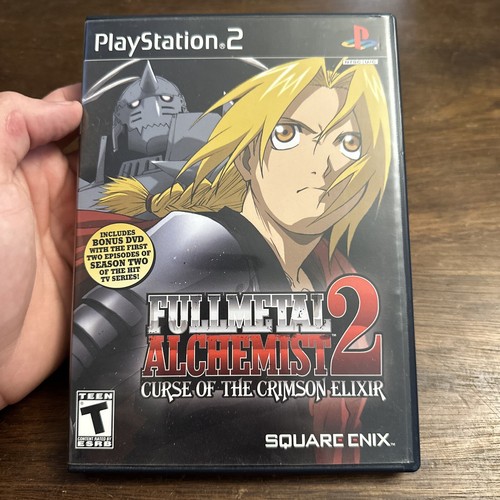 Fullmetal Alchemist 2 Curse of the Crimson Elixir (PlayStation 2 PS2 ...