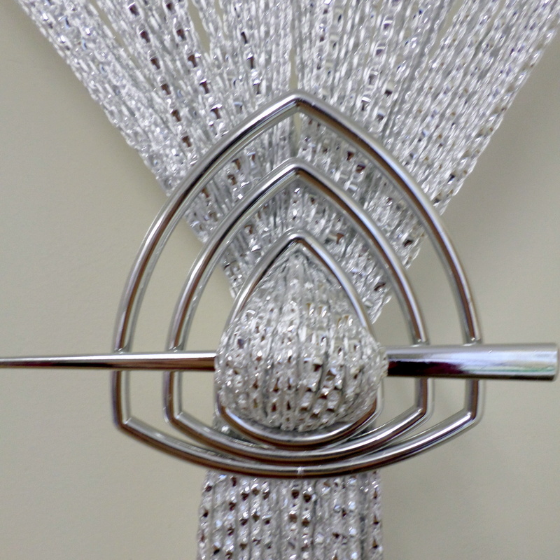 Sparkle String Net Curtain 100cm x 180cm for Door Fly Screen Windows ...