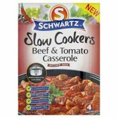 Schwartz Slow Cookers Beef & Tomato Casserole 40g | eBay UK