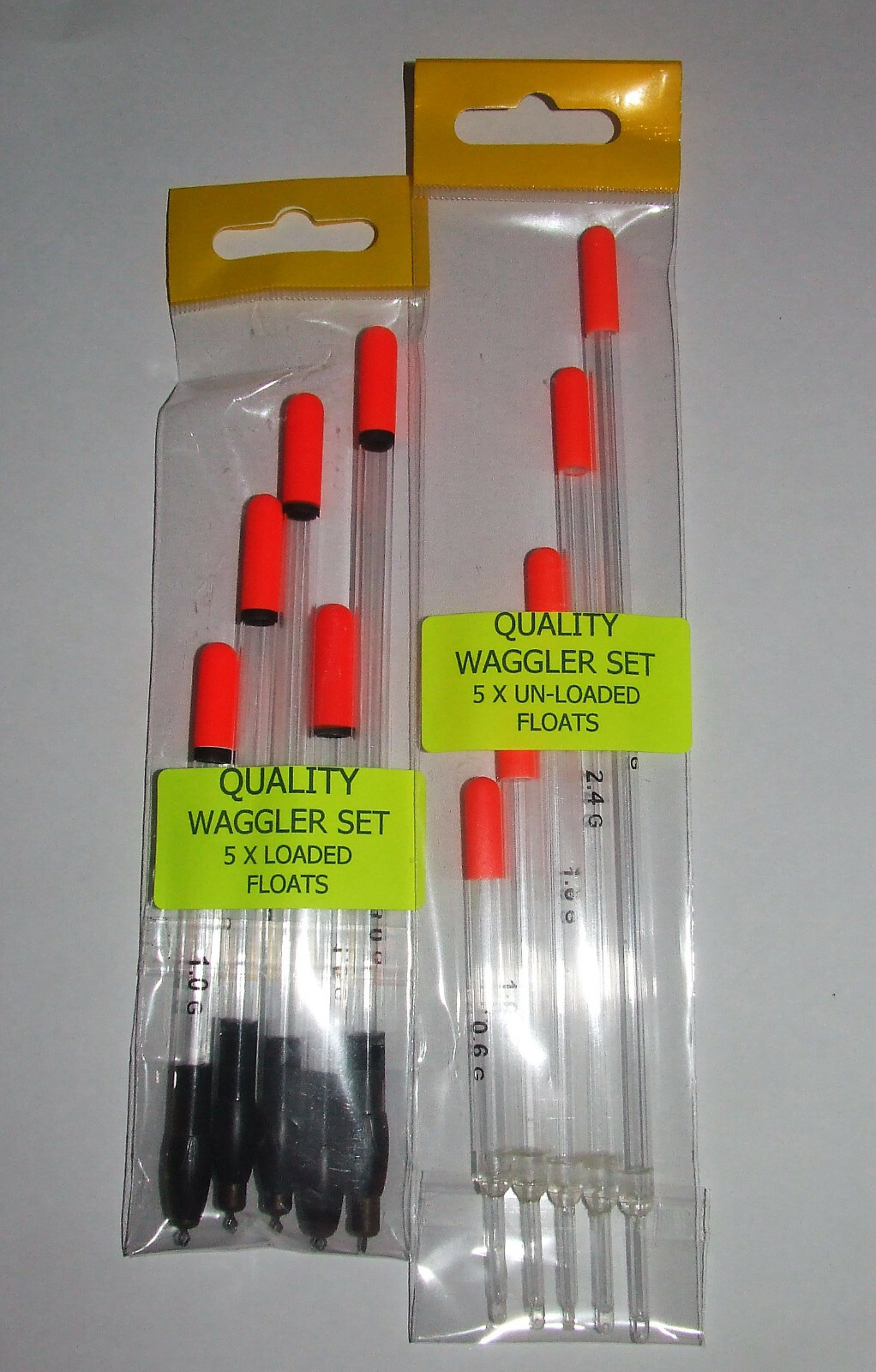 Waggler Float Set - 5 Float Set - Loaded or Unloaded - | eBay