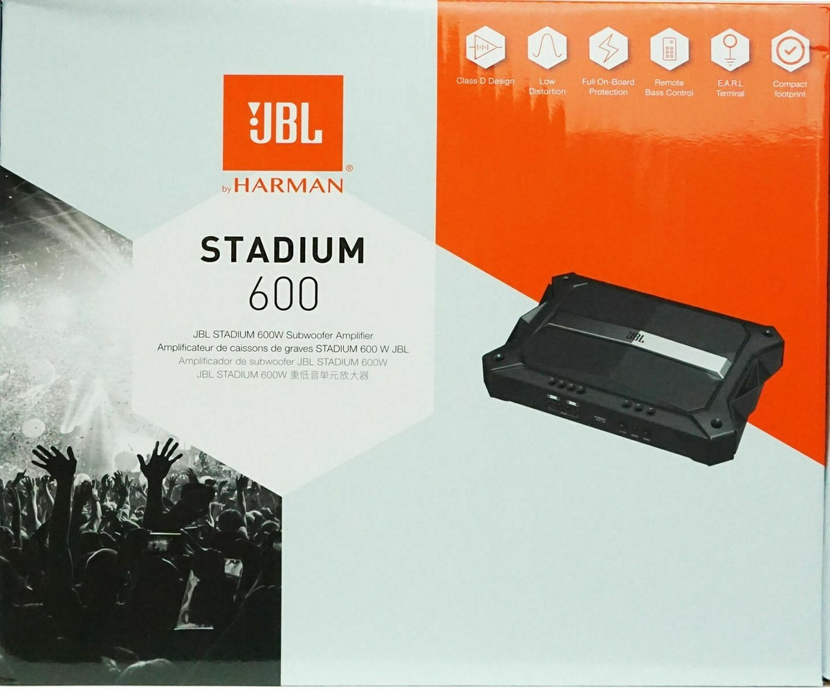 Jbl 1500 Watt Amp GTR 601 | High Performance Mono Car Audio Subwoofer