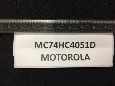 MC74HC4051D MOTOROLA IC ANALOG MULTIPLEXER SINGLE 8 CHAN 16PIN SOP SMD ...