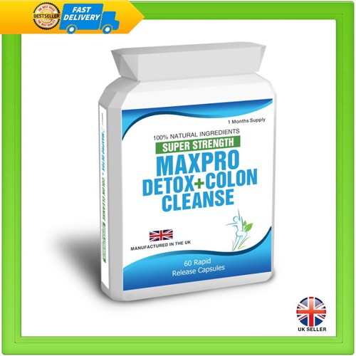 60 Max Cleanse Pro Colon Cleanse Detox Plus Free Weight Loss Dieting ...